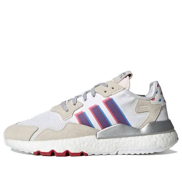Adidas Originals Nite Jogger Sneakers - Blue/red/gray