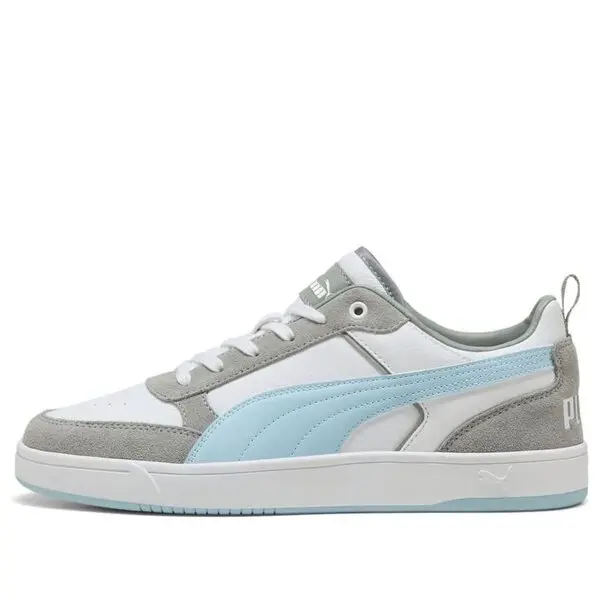 PUMA Dribble Sd Low Top Sneakers - Puma White/silver Sky/feather Gray