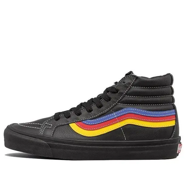 VANS Bows And Arrows X Sk8-hi '5x5' Leather High-top Sneakers