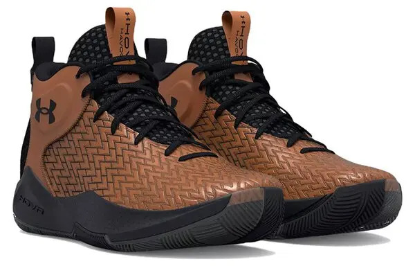 Under Armour Havoc 4 Hovr Clone Sneakers - Bronze/black