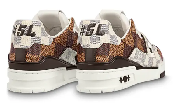 LOUIS VUITTON Trainer Sneakers - Brown/white/grey