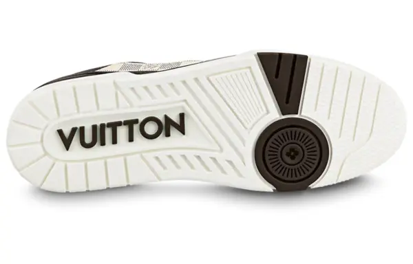 LOUIS VUITTON Trainer Sneakers - Brown/white/grey