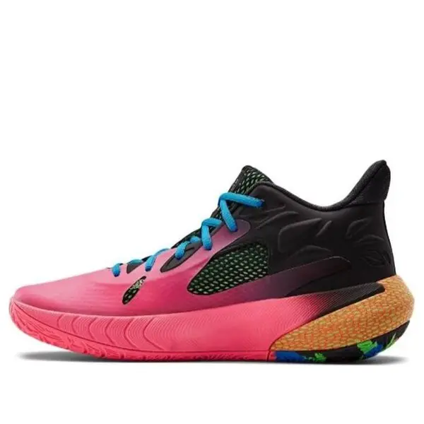 Under Armour Hovr Havoc 3 Mid Top Basketball Sneakers - Black