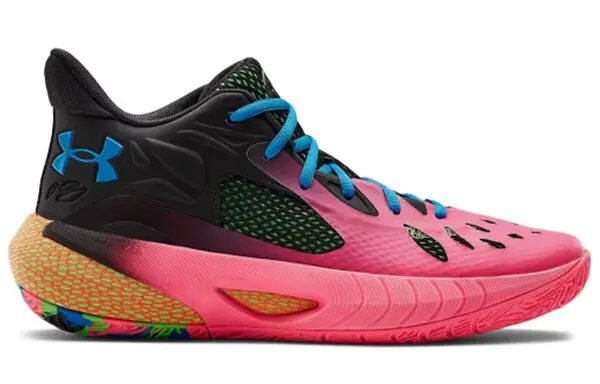 Under Armour Hovr Havoc 3 Mid Top Basketball Sneakers - Black