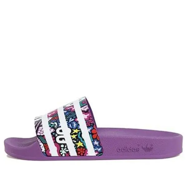 Adidas Adilette Slides - Purple