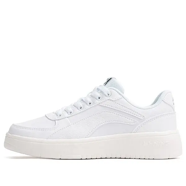 LI-NING Classic Skateboarding Low Top Sneakers - White
