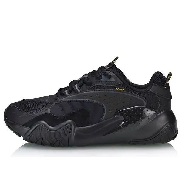 LI-NING X-claw Lite Athletic Sneakers - Black