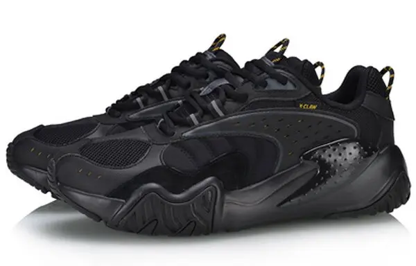 LI-NING X-claw Lite Athletic Sneakers - Black