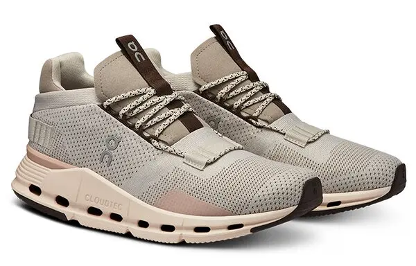 On Cloudnova Sneakers - Pearl/shell