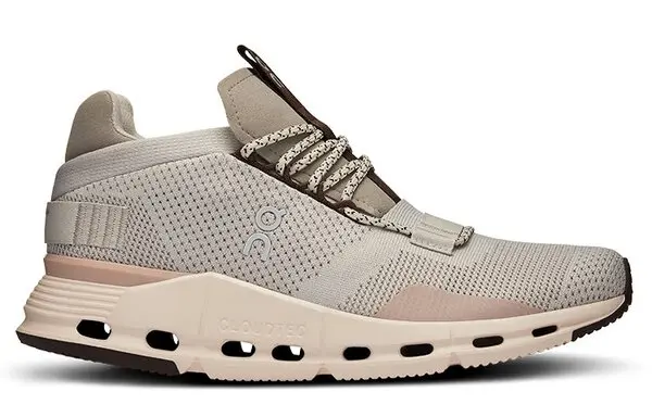 On Cloudnova Sneakers - Pearl/shell