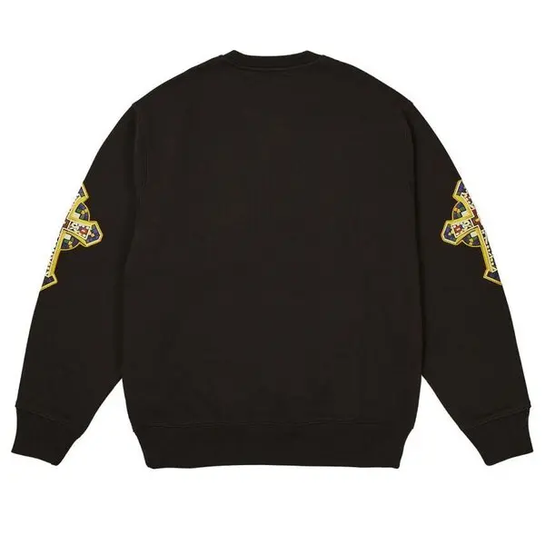 PALACE Saints Crewneck Sweatshirt - Black