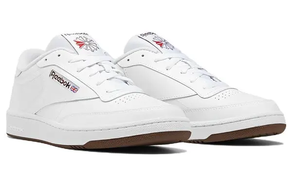 REEBOK Club C 85 Sneakers - Cloud White/cloud White/trail Brown