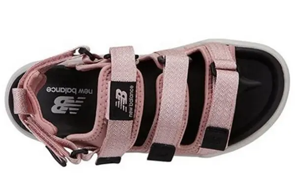 NEW BALANCE Adjustable Velcro Strap Sandals - Pink