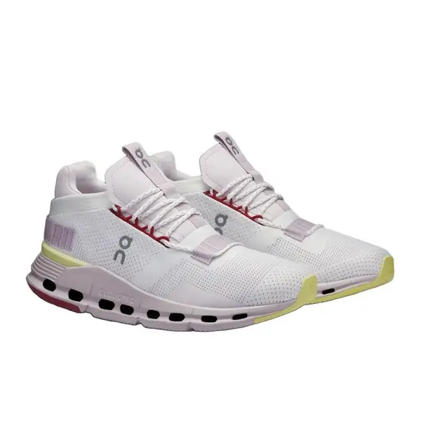 On Cloudnova Sneakers - Undyed White/fade