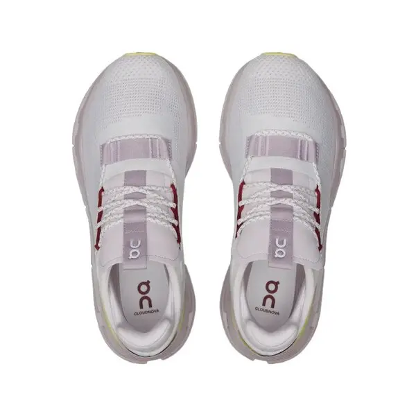 On Cloudnova Sneakers - Undyed White/fade