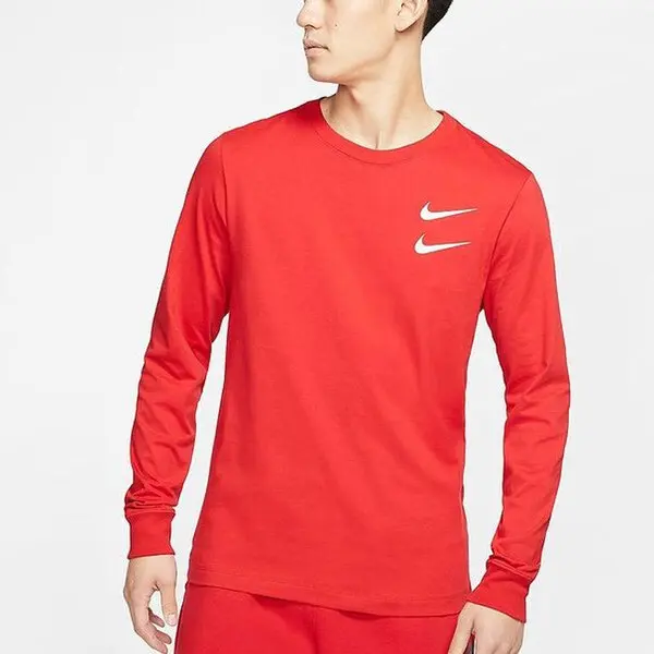 Nike Printing Round Neck Long Sleeves T-shirt