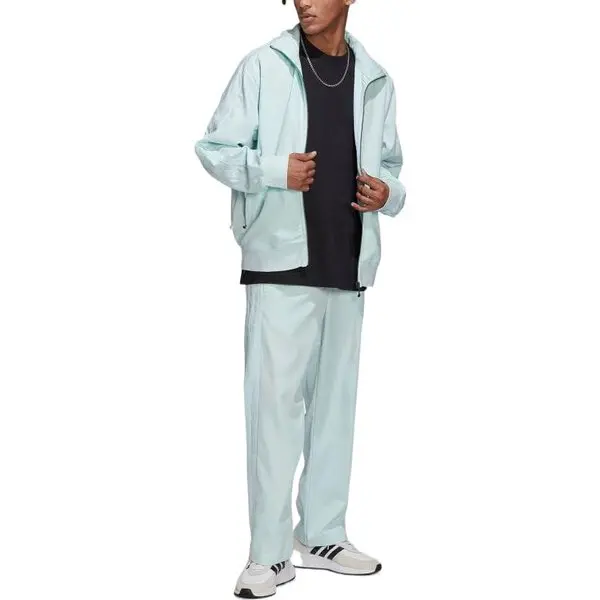 Adidas Stand Collar Long Sleeve Zip-up Jacket