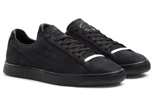 PUMA En Noir X Clyde 'fleur De Lis' Sneakers - Black