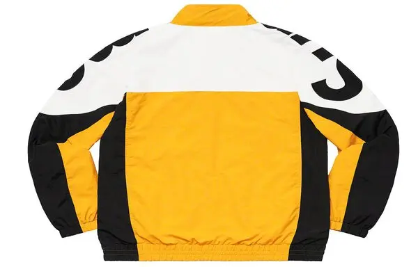 Supreme Fw19 Week 1 Shoulder Logo Track Jacket - Yellow