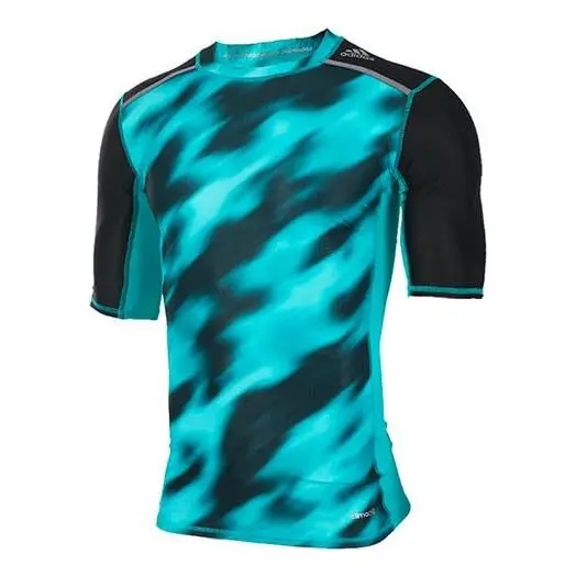 Adidas Techfit Short Sleeve T-shirt - Blue