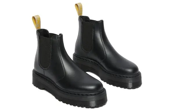 Dr. Martens Vegan 2976 Quad Chelsea Boots - Black
