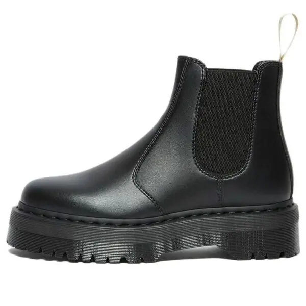 Dr. Martens Vegan 2976 Quad Chelsea Boots - Black