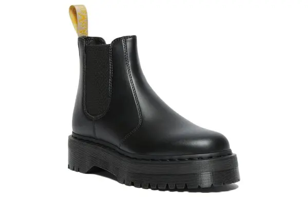 Dr. Martens Vegan 2976 Quad Chelsea Boots - Black