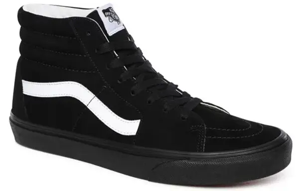 VANS Sk8-hi Pig Suede High Top Sneakers - Black