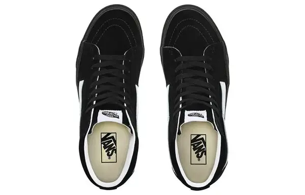 VANS Sk8-hi Pig Suede High Top Sneakers - Black