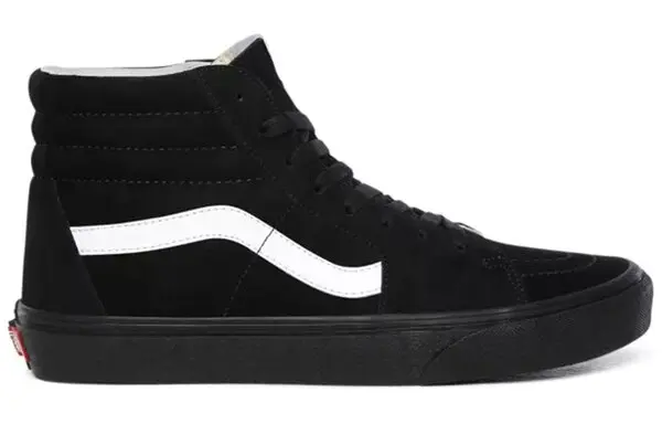 VANS Sk8-hi Pig Suede High Top Sneakers - Black