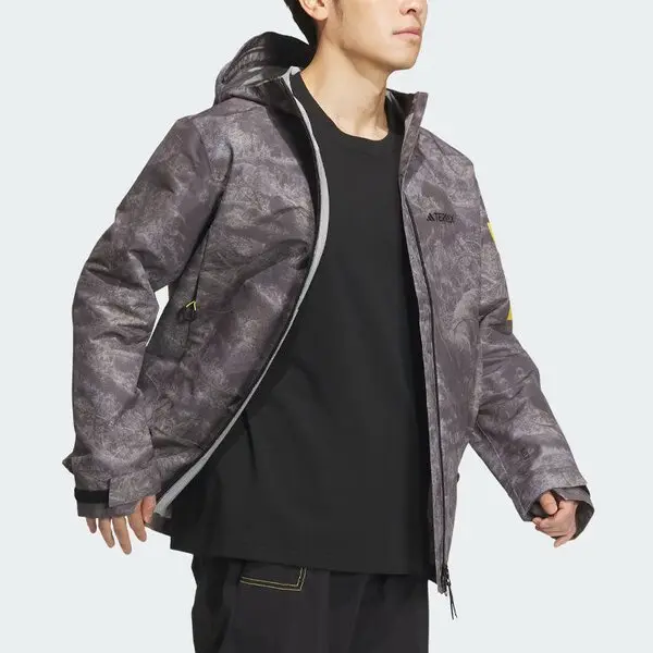 Adidas X National Geographic Allover Print Rain. Rdy Jacket