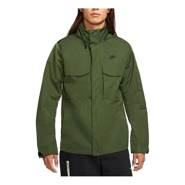 Nike Premium Unlined Hooded M65 Jacket - Green