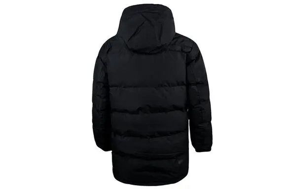 CONVERSE Mid-length Down Fill Puffer Jacket - Black