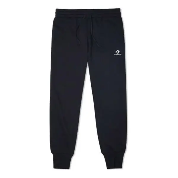 CONVERSE Embroidered Star Chevron Jogger Pants - Black