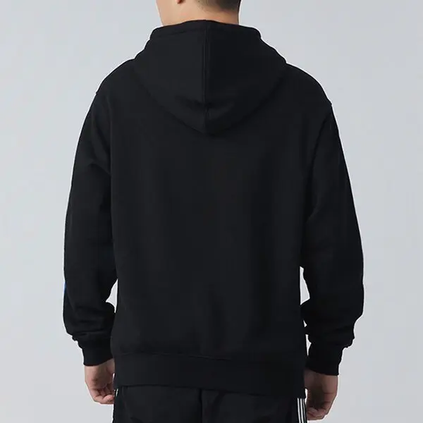 Adidas Originals Fleece Lined Hooded Pullover - Black