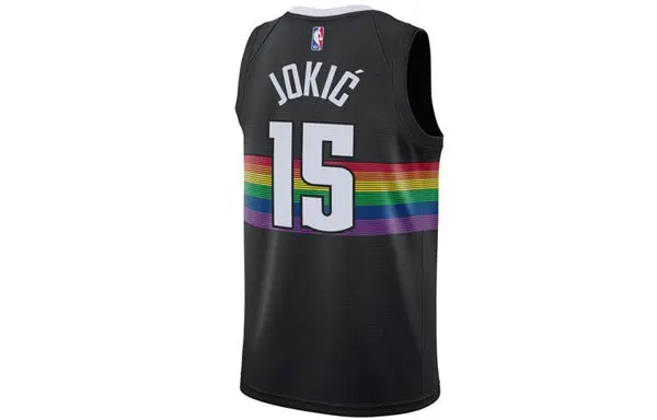 Nike Denver Nuggets Jokic No. 15 Basketball Jersey