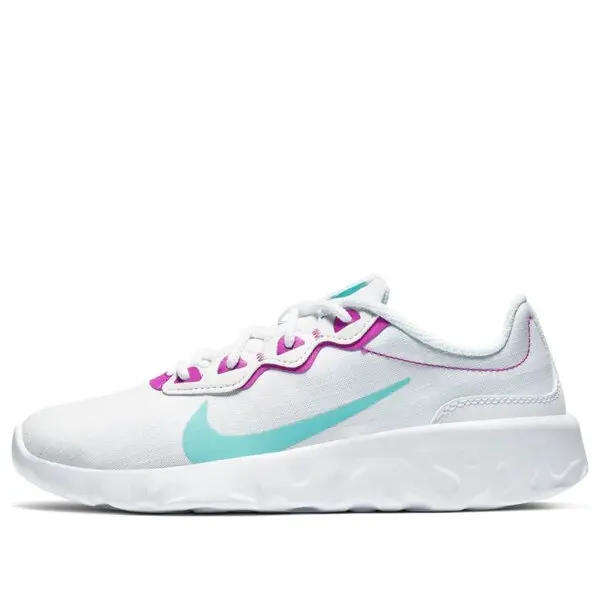 Nike Explore Strada Low Top Sneakers - White/blue