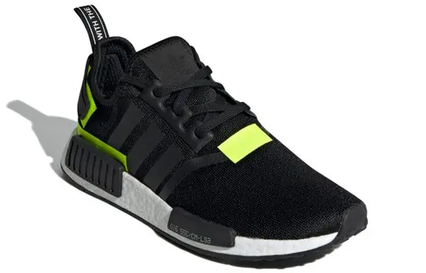 Adidas Nmd_r1 Colorblock Sneakers - Black/volt
