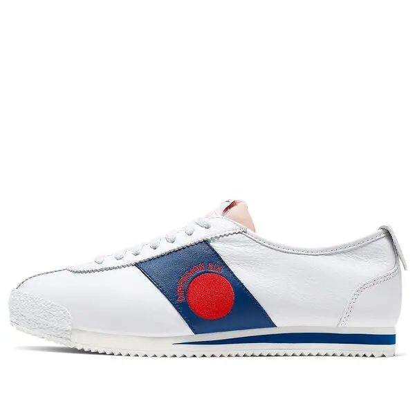 Nike Classic Cortez '72 Qs Shoe Dog Pack Dimension Six Cj2586-101 - White/blue/red