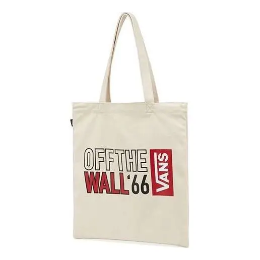 VANS Ap Mid Light Tote Bag - Beige/red/black
