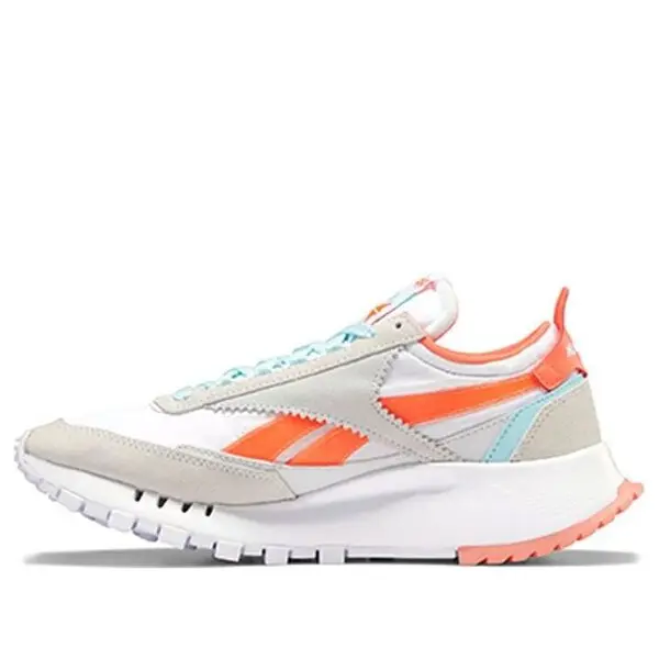 REEBOK Classic Leather Legacy Sneakers - White/orange