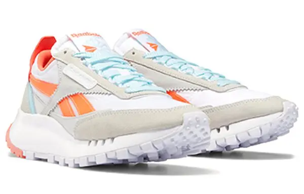 REEBOK Classic Leather Legacy Sneakers - White/orange