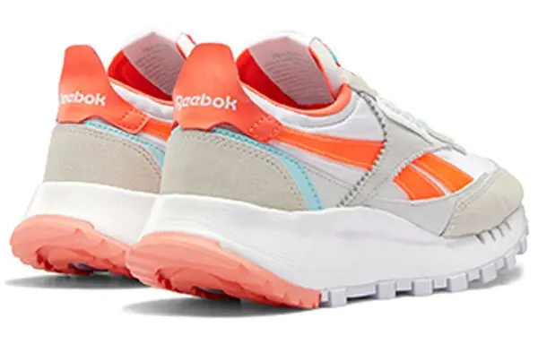 REEBOK Classic Leather Legacy Sneakers - White/orange