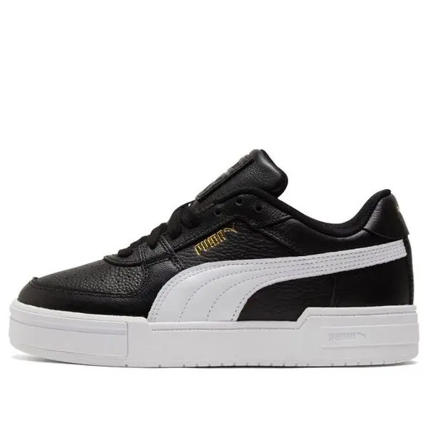 PUMA Ca Pro Classic Gold Low Top Sneakers - Black/white/gold