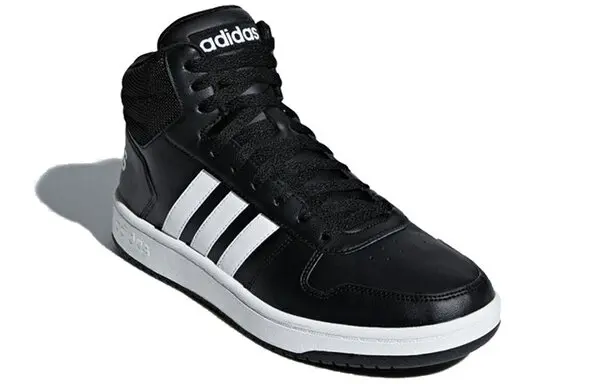 Adidas Hoops 2.0 Mid Sneakers - Black/white
