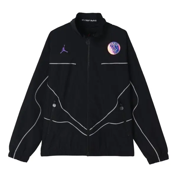 JORDAN Paris Saint-germain Logo Zip-up Track Jacket