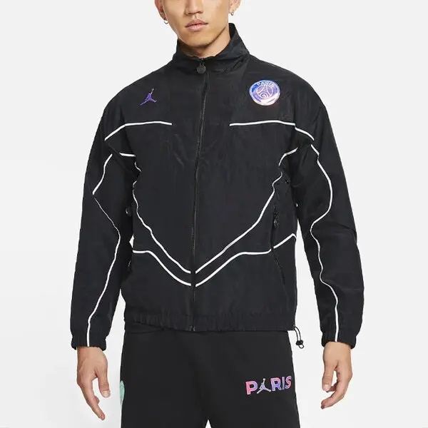 JORDAN Paris Saint-germain Logo Zip-up Track Jacket