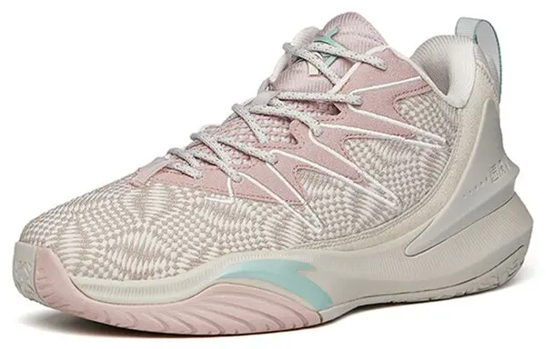 ANTA Shock Quick Decision 5.0 Athletic Sneakers - Grey/pink