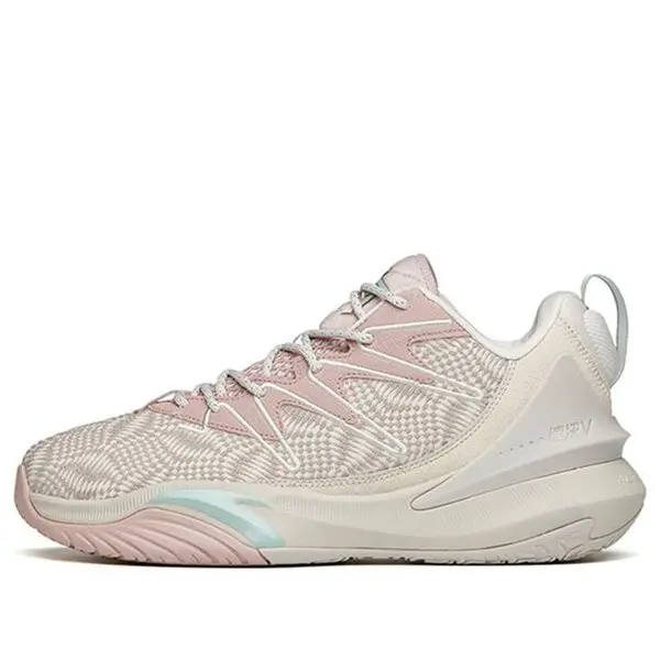ANTA Shock Quick Decision 5.0 Athletic Sneakers - Grey/pink