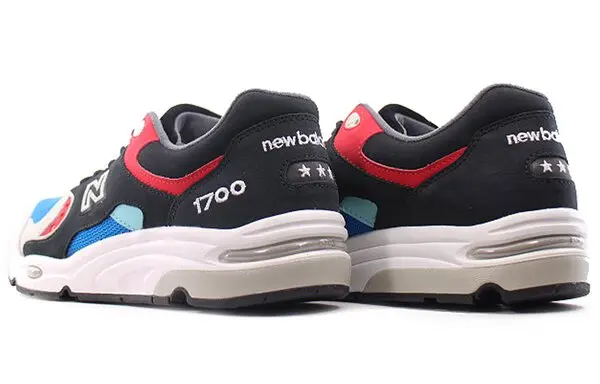 NEW BALANCE 1700 Series Low-top Sneakers - Black/red/blue